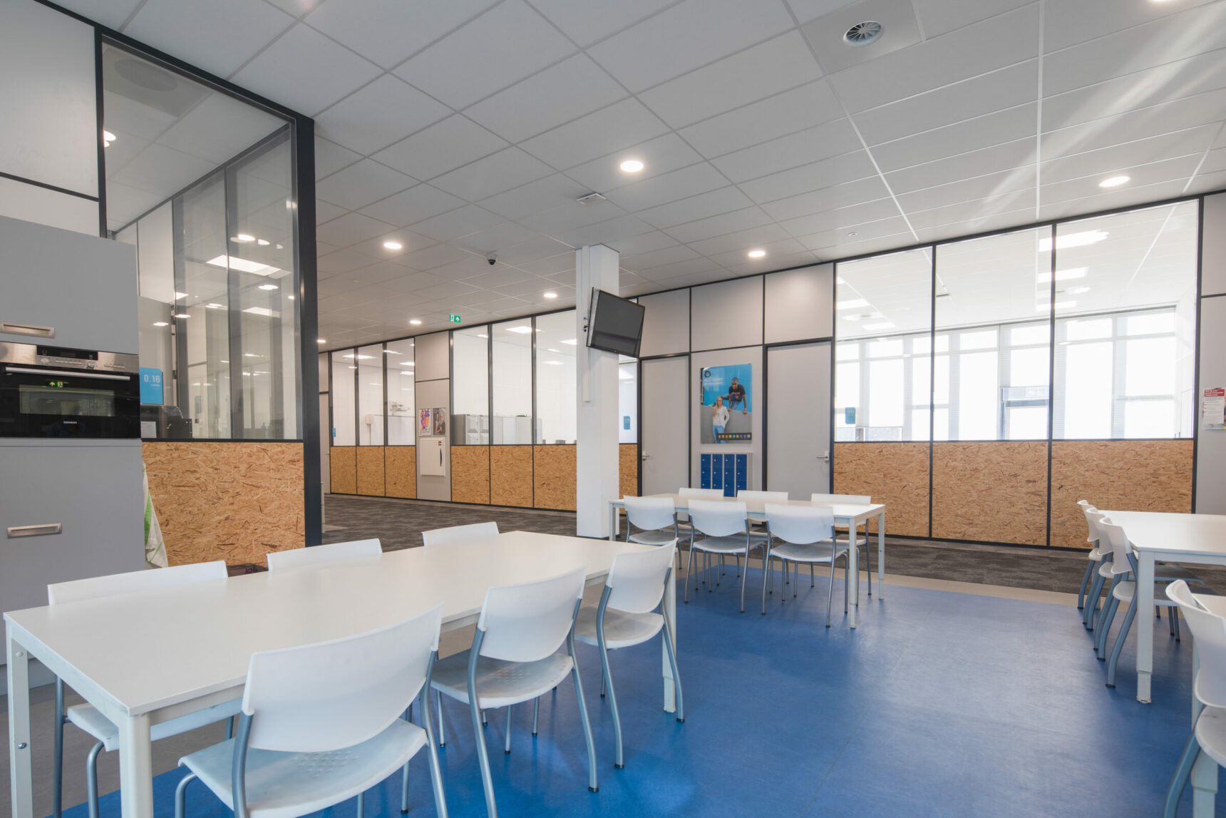 DBZ 100 Elementen dubbelglas wand - Debazis Systeemwanden